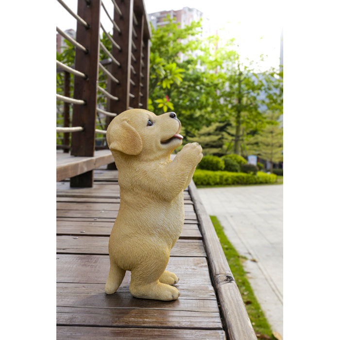 Hi-Line Gift Ltd. Yellow Labrador Puppy Praying | Wayfair