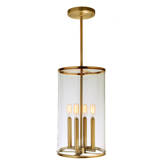 Ivy Bronx Gilford 3 - Light Unique / Statement Cylinder Pendant | Wayfair