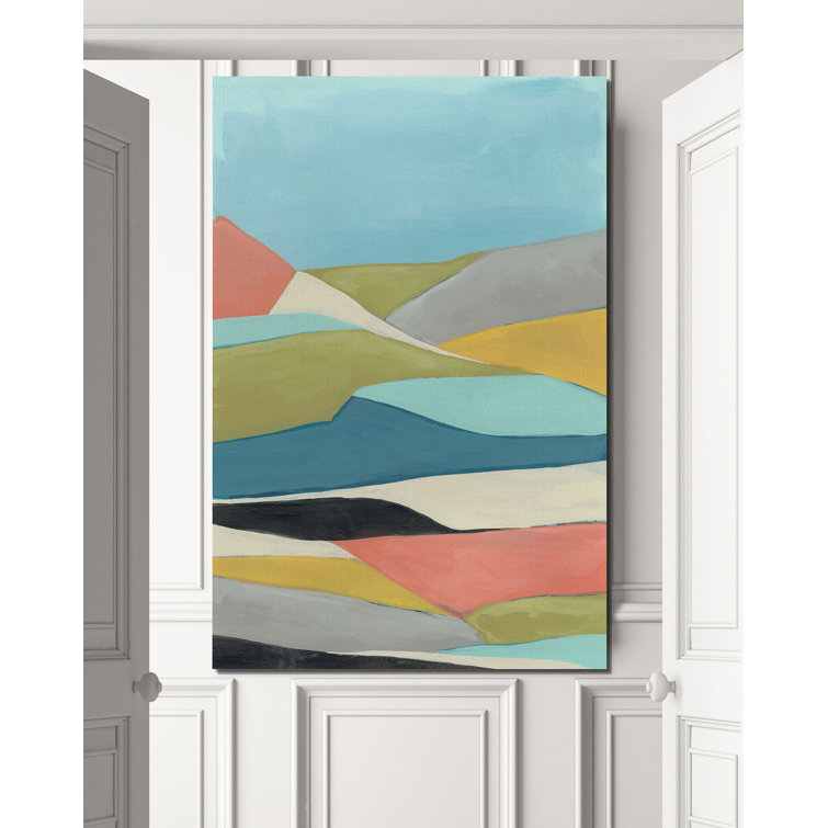 Wrought Studio Geoscape II On Paper Print | Wayfair
