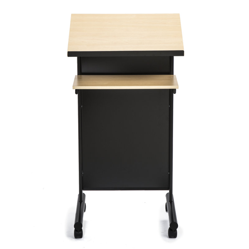 Audio-Visual Direct Wheeled Tabletop Lectern & Reviews | Wayfair