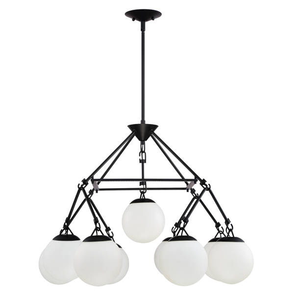 George Oliver Ison 1 - Light Single Globe Pendant | Wayfair