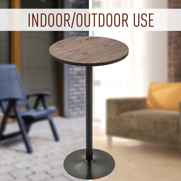 Williston Forge Chaska Round Solid Wood Pub Table & Reviews | Wayfair