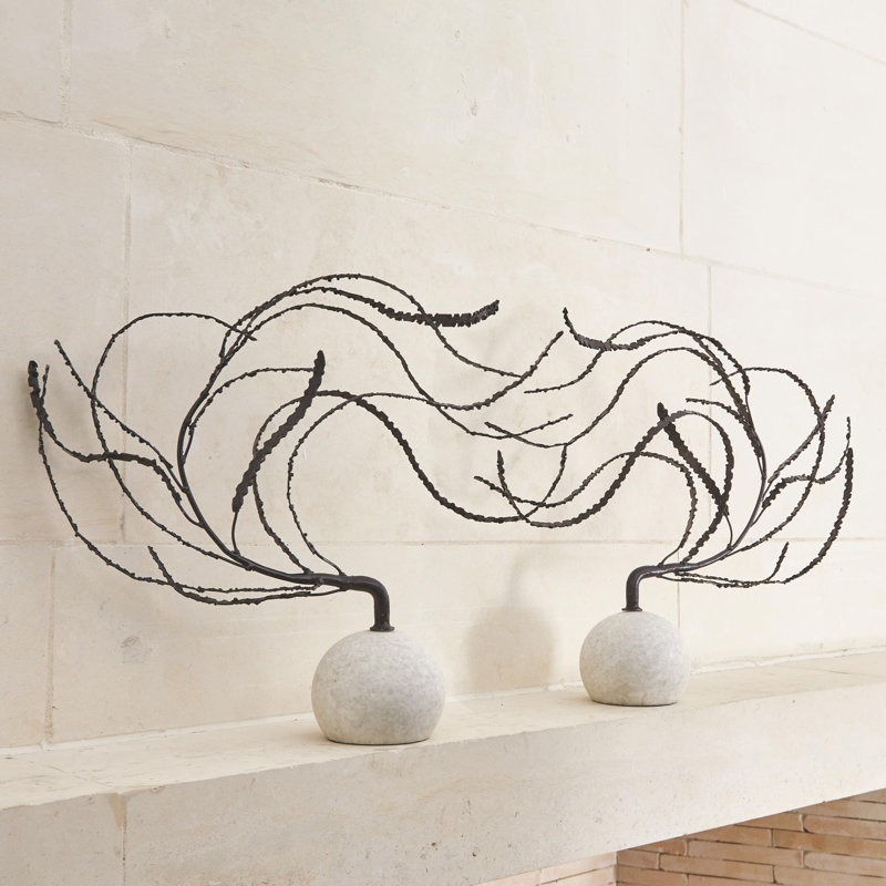 Global Views Iron Thistle Sculpture | Perigold