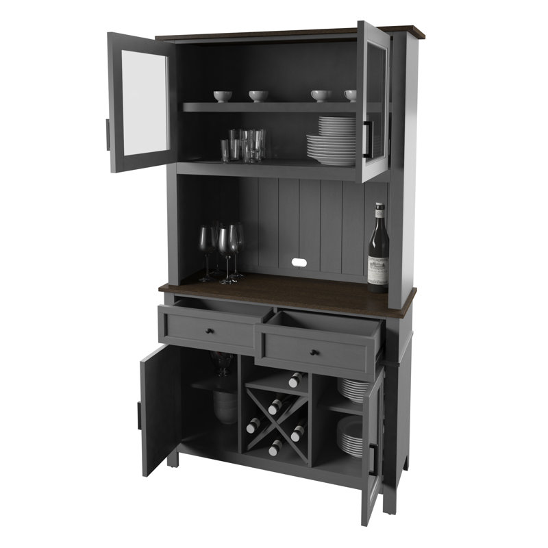Sand & Stable Caister 42'' Wide Dining Hutch & Reviews | Wayfair