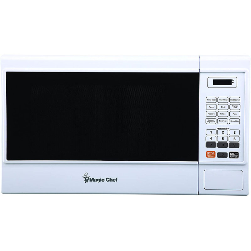 Magic Chef 20.5'' 1.3 Cubic Feet cu. ft. Countertop Microwave & Reviews ...