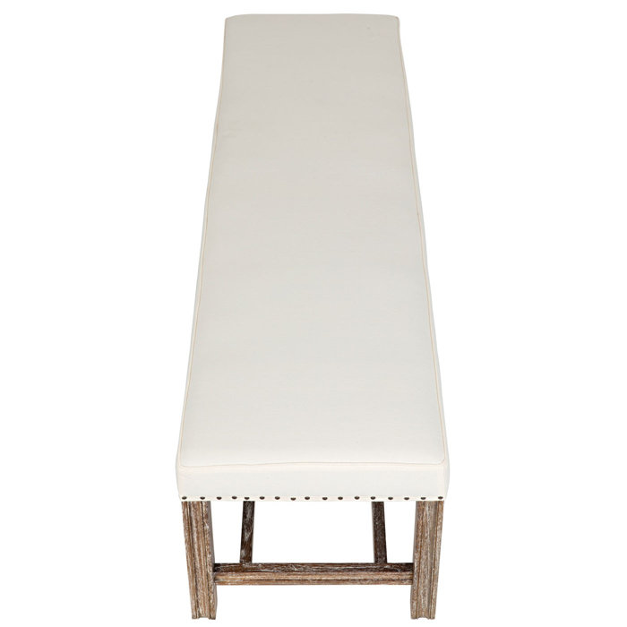 Noir Upholstered Bench & Reviews | Perigold