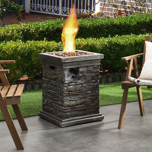 Propane-column-fire-pits | Wayfair