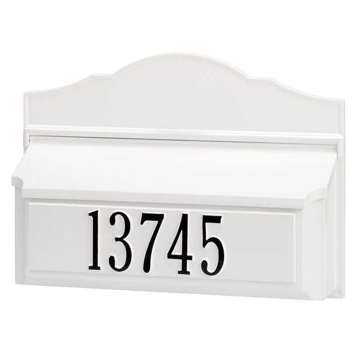 Old Century Forge Colonial Wall Mounted Mailbox | Wayfair