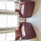 Hooker Furniture Carson Leather Swivel Club Chair & Reviews | Wayfair