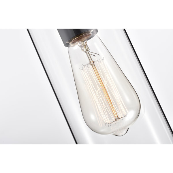 Ebern Designs 1 - Light Single Cylinder Pendant | Wayfair