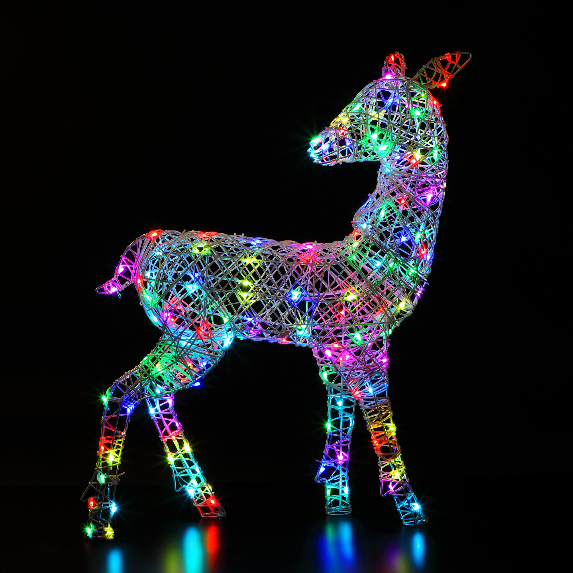 The Seasonal Aisle Richmond Deer Lighted Display | Wayfair.co.uk