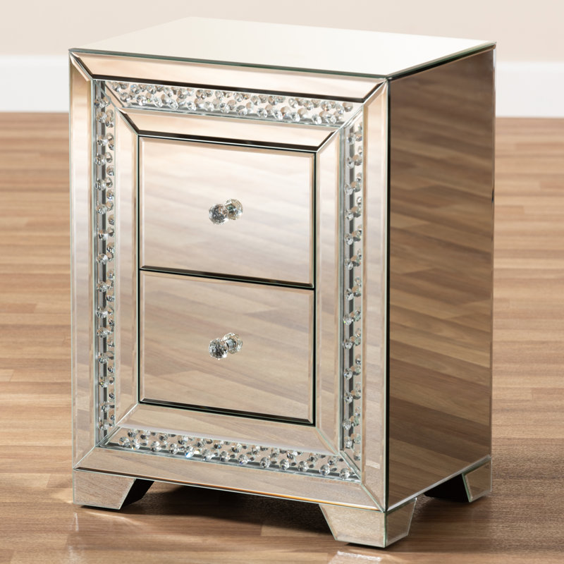 House of Hampton® Yancy Manufactured Wood Nightstand | Wayfair