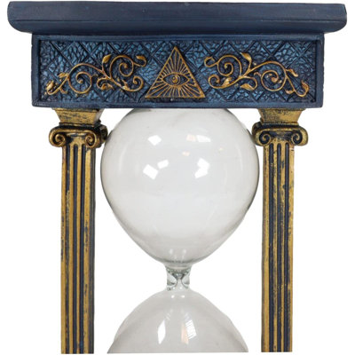 Darby Home Co Hosler Sand Timer with Victorian Pillars Figurine | Wayfair