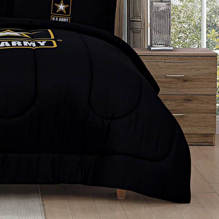 US Army Bedding US Army Yellow Logo 100% Microfiber Camouflage ...