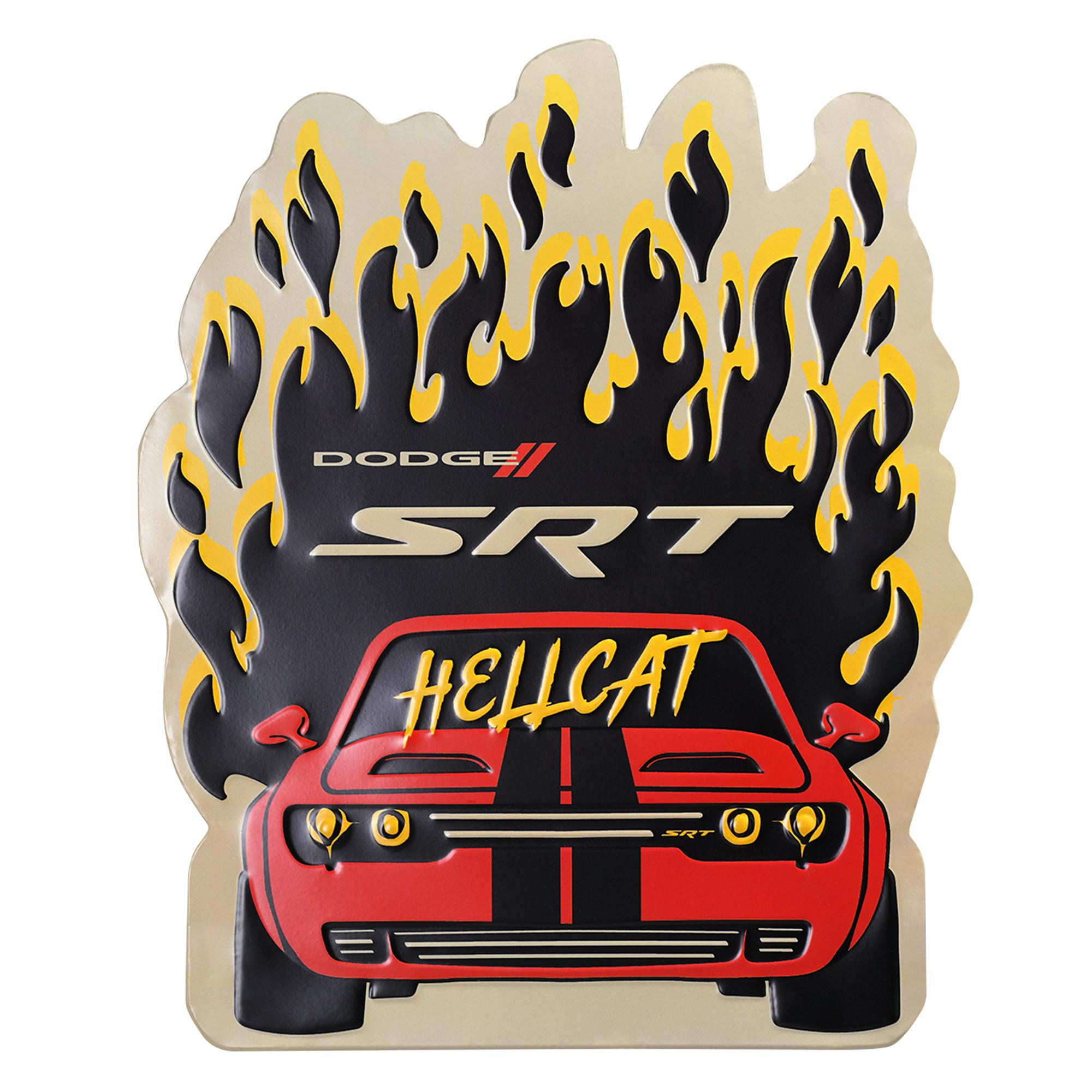 Ebern Designs Dodge SRT Hellcat Wall Décor | Wayfair