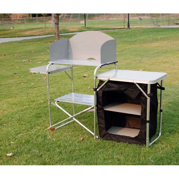 Arlmont & Co. Coldwell Fliptop Outdoor Camping Table | Wayfair
