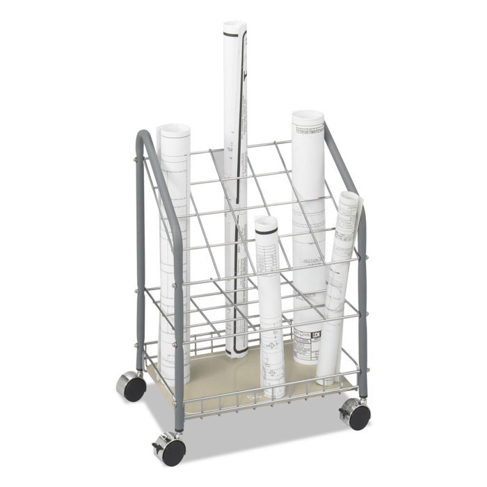Safco Products Wire Roll File Filing Cart & Reviews | Wayfair