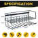 Rebrilliant Heavy Duty Metal Floating Tool Shelf | Wayfair