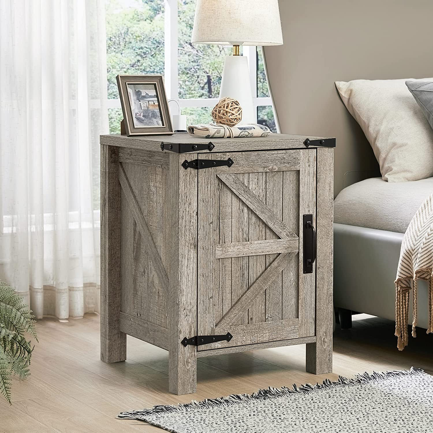 Gracie Oaks Tyina Manufactured Wood Nightstand | Wayfair
