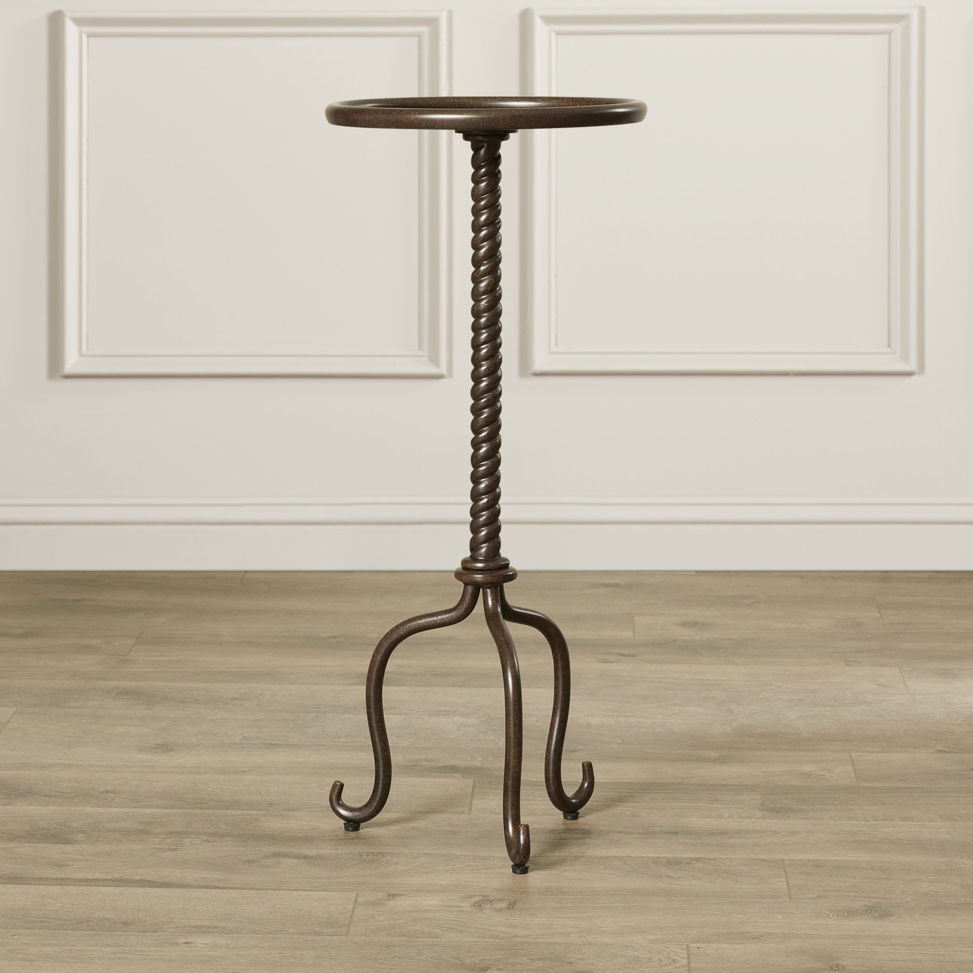 Astoria Grand Cahill 28.25'' Tall Tray Top Pedestal End Table & Reviews ...