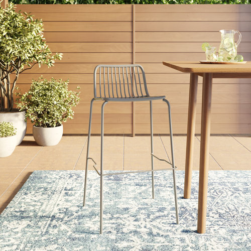Modern Stackable Outdoor Bar Stools | AllModern