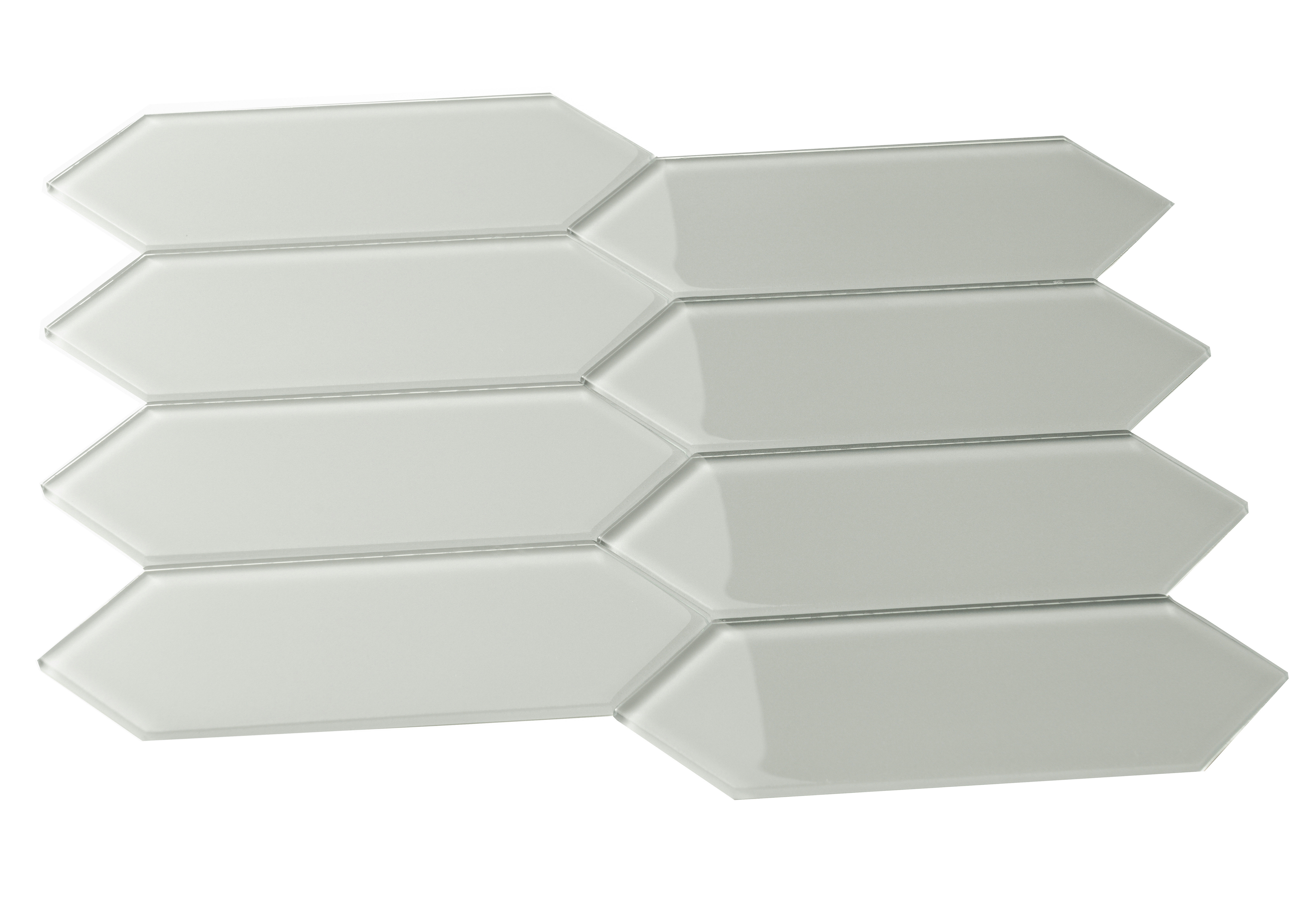 Giorbello 3"x9" Glass Picket Subway Wall Tile | Wayfair