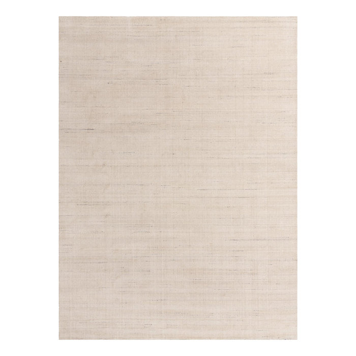 Jill Zarin Handmade Hand-Knotted Wool Vanilla Bean Rug & Reviews | Wayfair