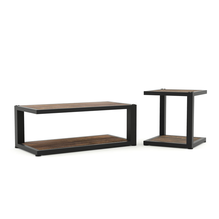 17 Stories Anayiah 2 - Piece Living Room Table Set | Wayfair