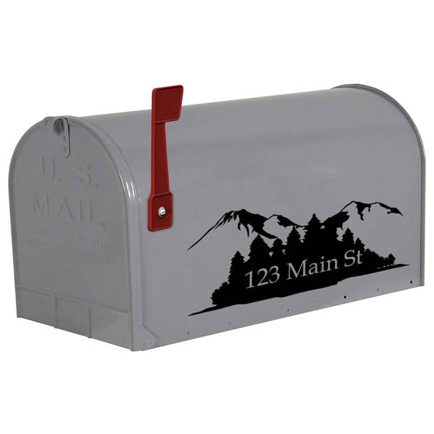 Montague Metal Products Princeton 1-Line Hanging Address Plaque ...