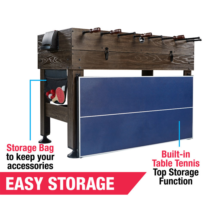 MD Sports 4 in 1 54" Multi Game Table & Reviews | Wayfair