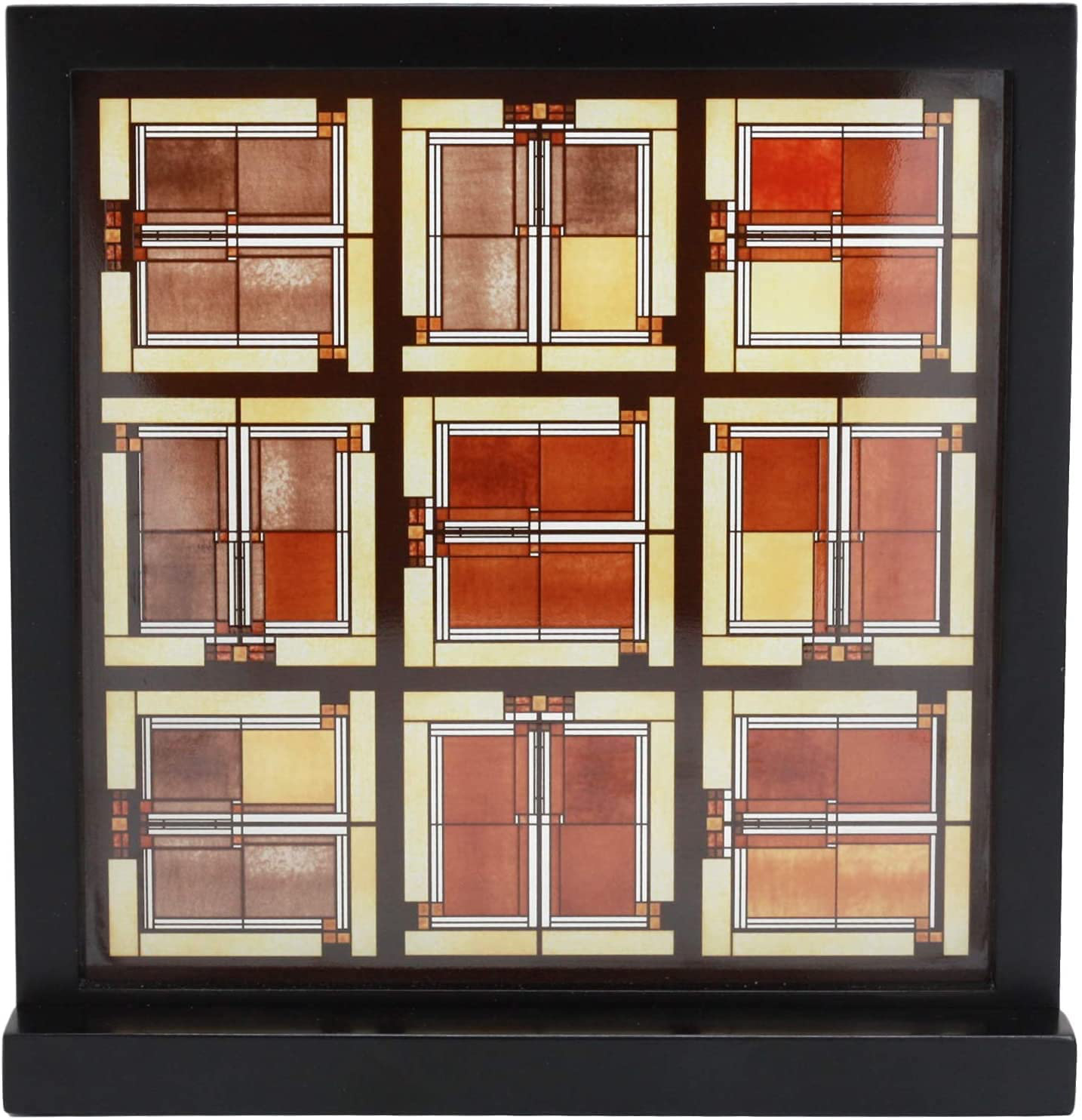 Red Barrel Studio® Ebros Frank Lloyd Wright Unity Temple Skylight Oak ...