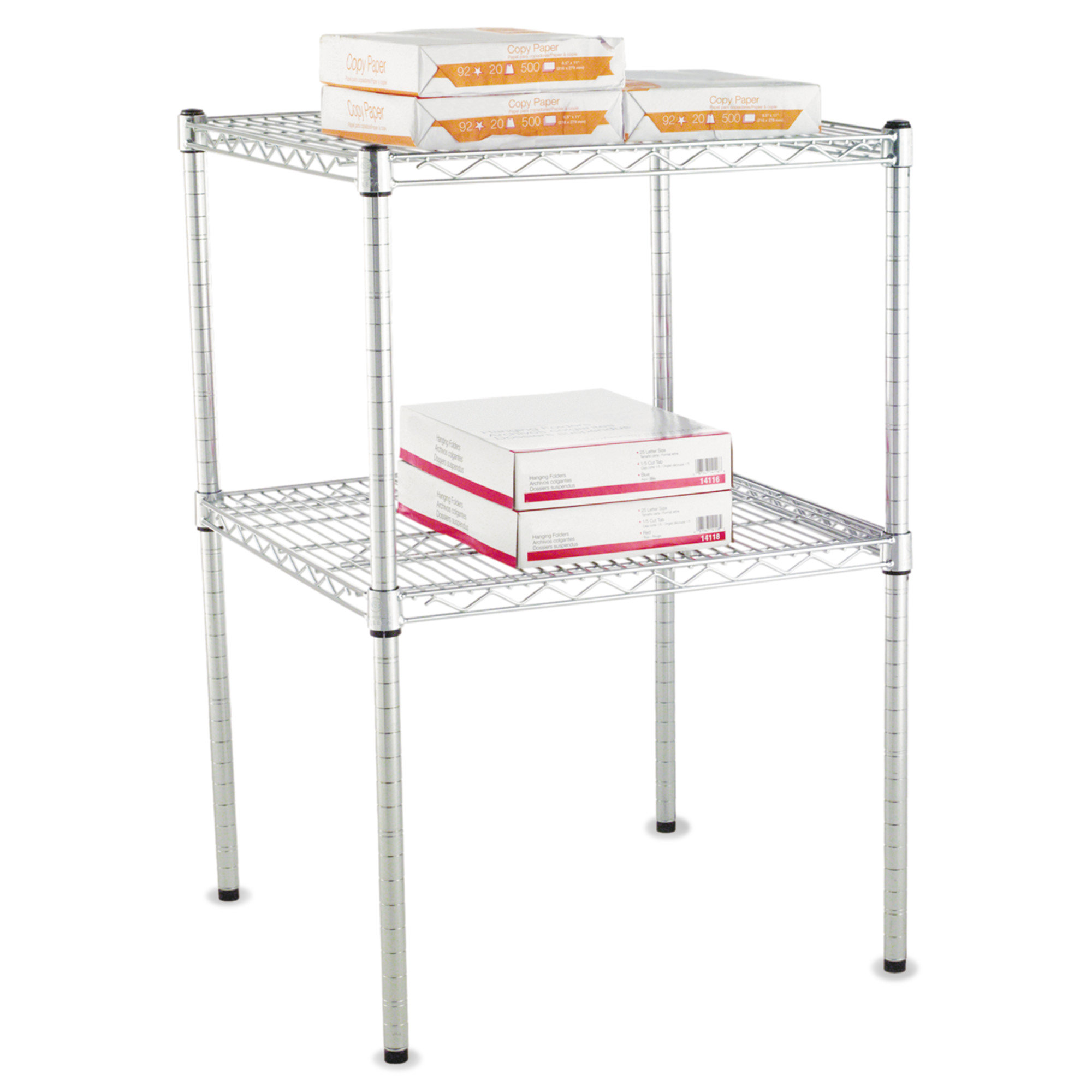 Alera 36" high,Stackable Posts for Wire Shelving & Reviews | Wayfair
