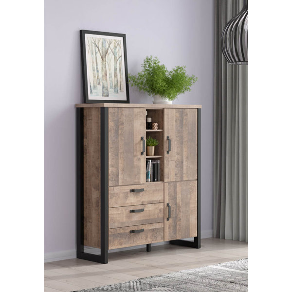 Williston Forge Acim 138Cm Wide 3 Drawer Sideboard | Wayfair.co.uk