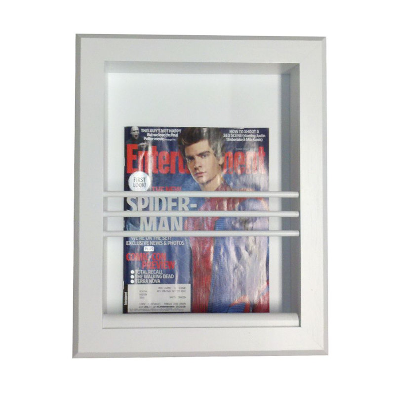 Timber Tree Cabinets Meridian Recessed Magazine Rack | Wayfair