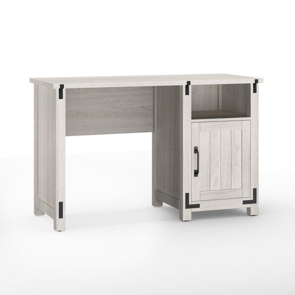 Sand & Stable Robby Modern Farmhouse White Computer Desk & Reviews ...