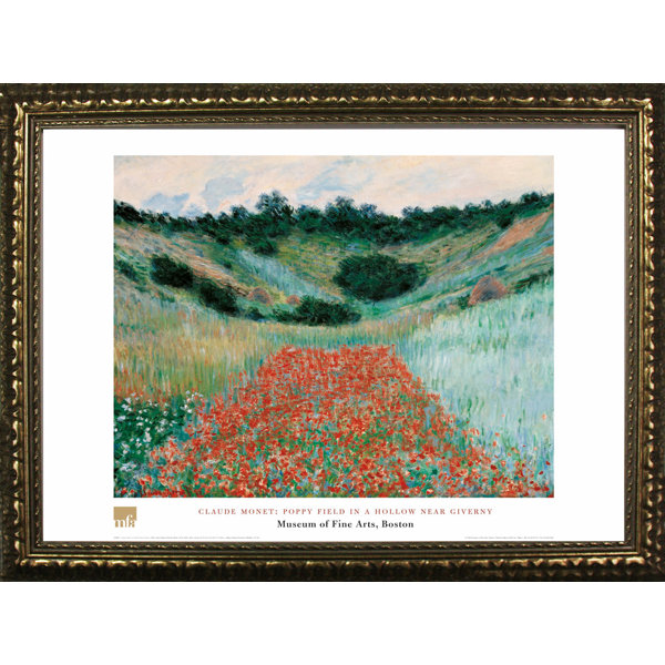 Vault W Artwork Museum Of Fine Arts Boston Claude Monet - Picture Frame ...