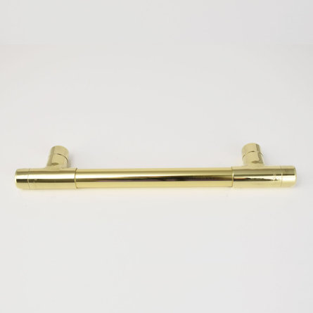 Proper Copper Design High Polish Brass T-Shaped Pull Handle | Wayfair.co.uk
