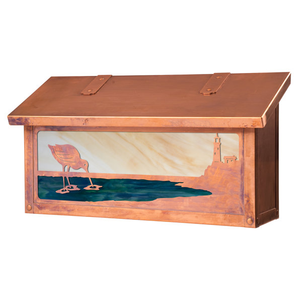 America's Finest Lighting Company Wall Mounted Mailbox | Wayfair