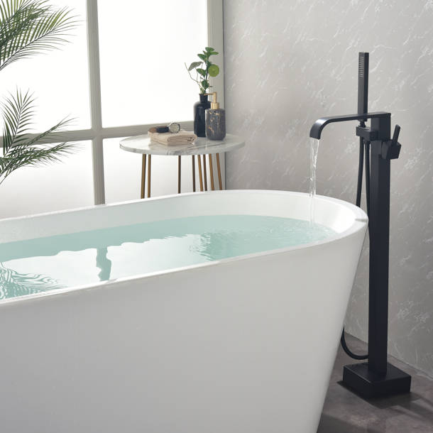 Modern Space Complete Shower System with Rough-in Valve & Reviews | Wayfair