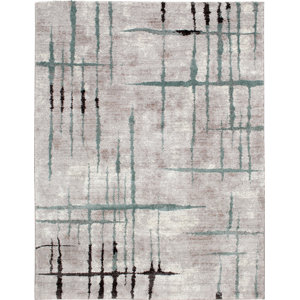 Trisha Yearwood Home Collection Performance Gray Rug & Reviews | Wayfair