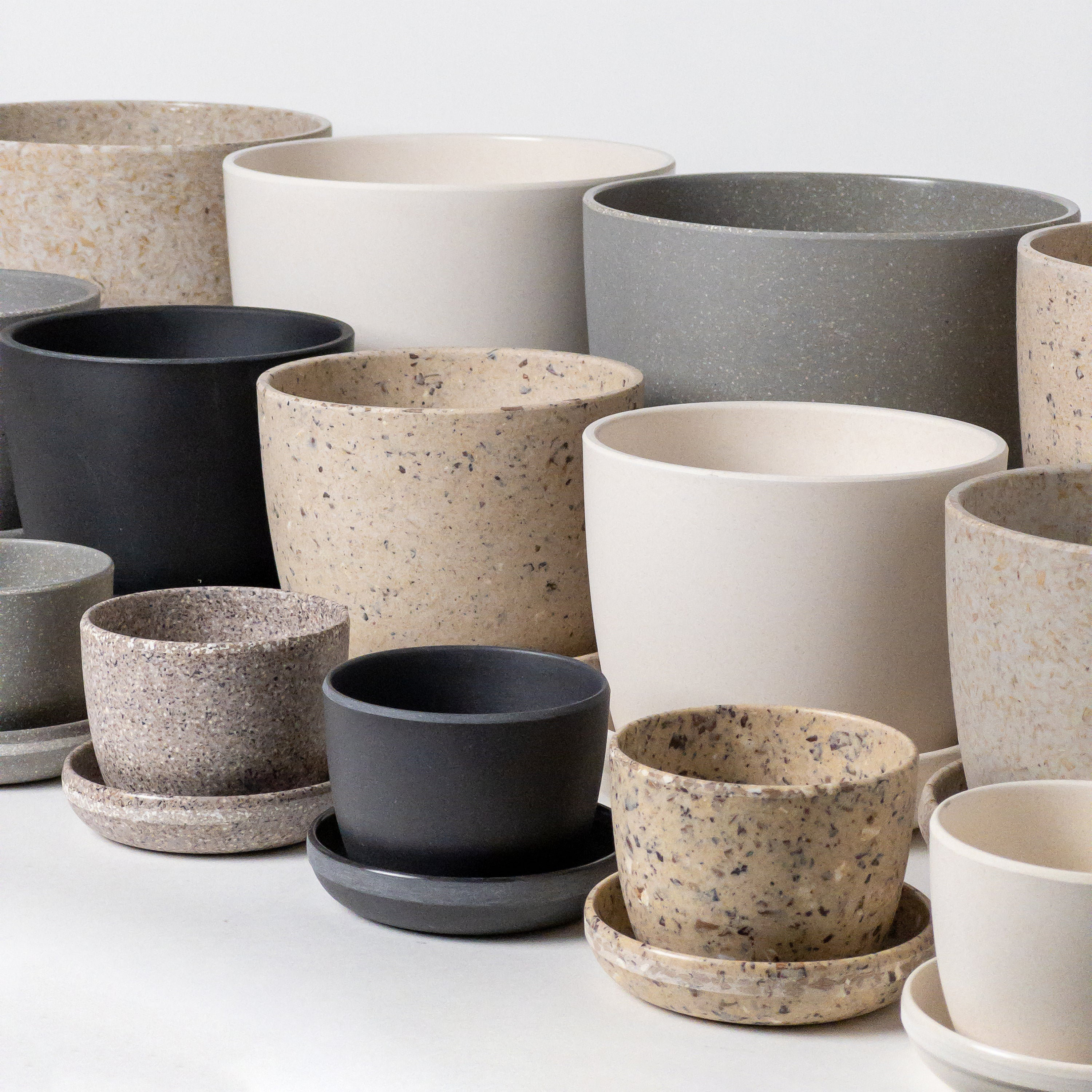 Latitude Run® 3-Piece Bamboo Fibre Pot Planter Set | Wayfair