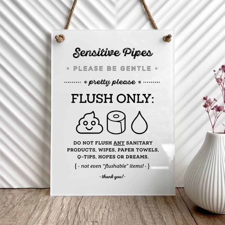 Reilly Originals Flush Only Toilet Paper, Pee & Poo Cute Emoji Bathroom ...