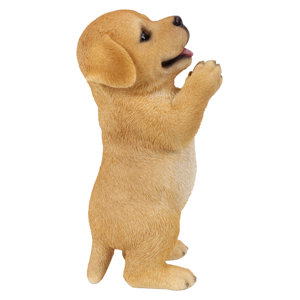 Hi-Line Gift Ltd. Yellow Labrador Puppy Praying | Wayfair