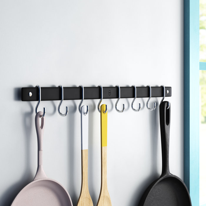 Wayfair Basics™ Wall Mounted Pot Rack & Reviews | Wayfair.co.uk