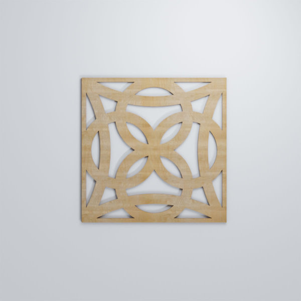 PCI Enterprises Baytown Decorative Fretwork Wood Wall Panels | Wayfair