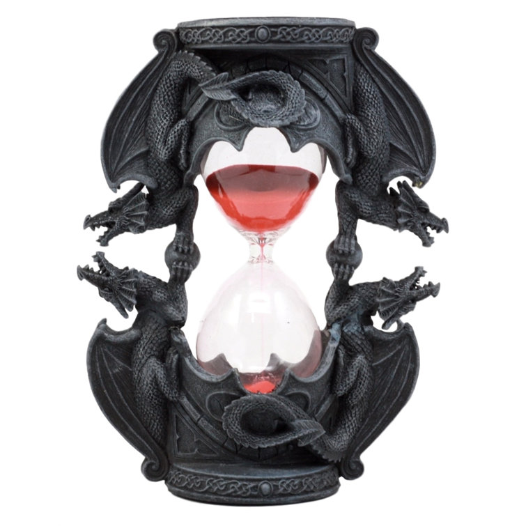 World Menagerie Stewie Invertible Four Elemental Dragons Sand Timer ...