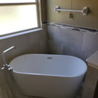 Averen Inc Kebo Floor Mounted Tub Spout with Diverter and Handshower ...