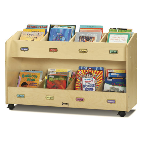Jonti-Craft® 8 Compartment Book Display with Wheels & Reviews | Wayfair