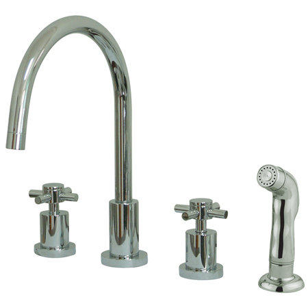 Elements Of Design South Beach Kitchen Faucet with Side Spray | Wayfair