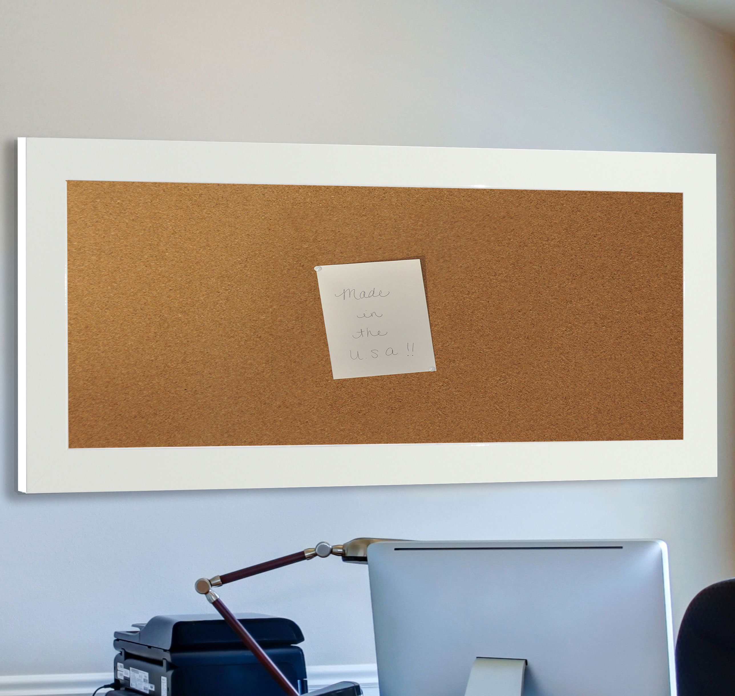 Lark Manor Linlin Wall Mounted Bulletin Board | Wayfair